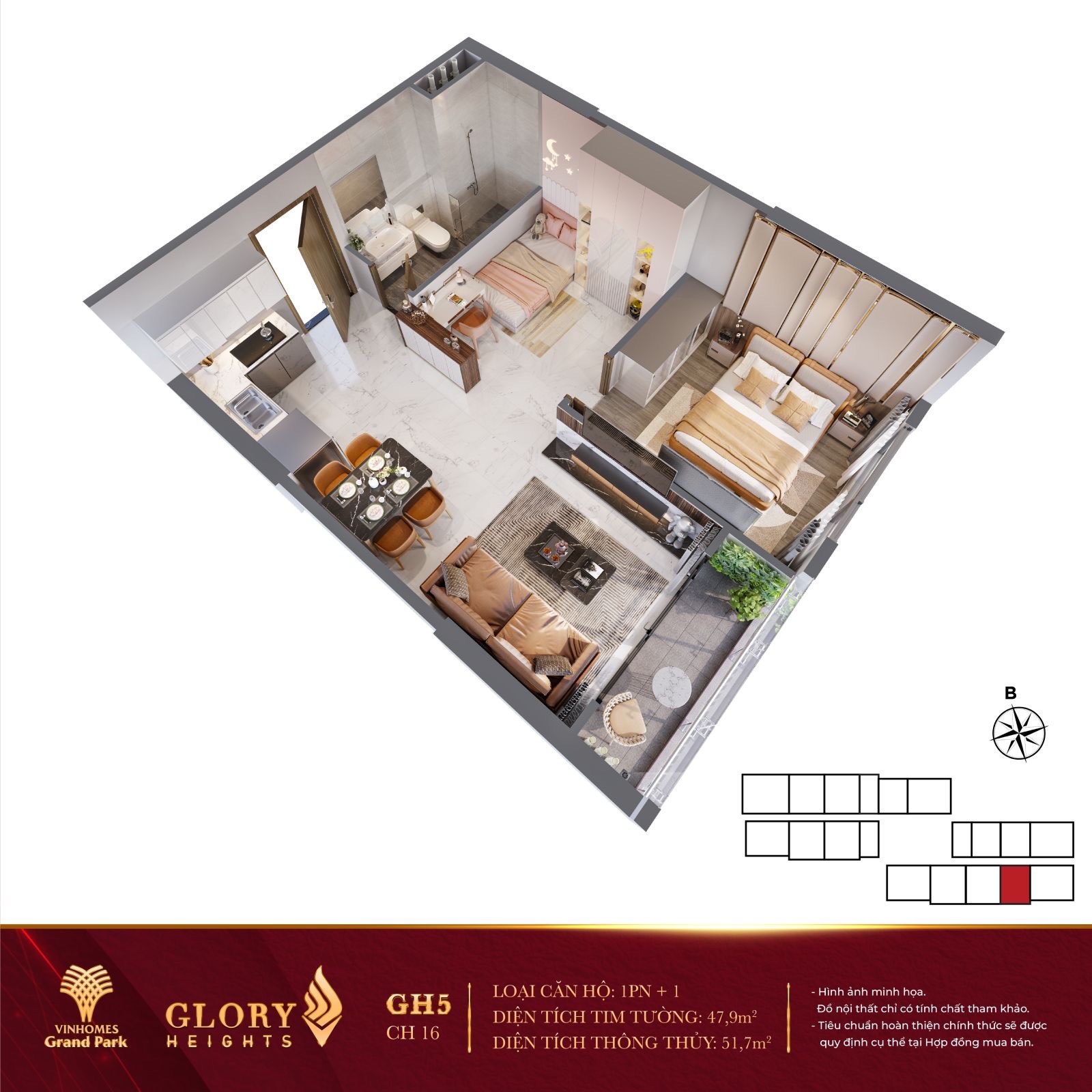 Glory Heights - Vinhomes Grand Park (Giá tốt nhất từ CĐT 04/2026)