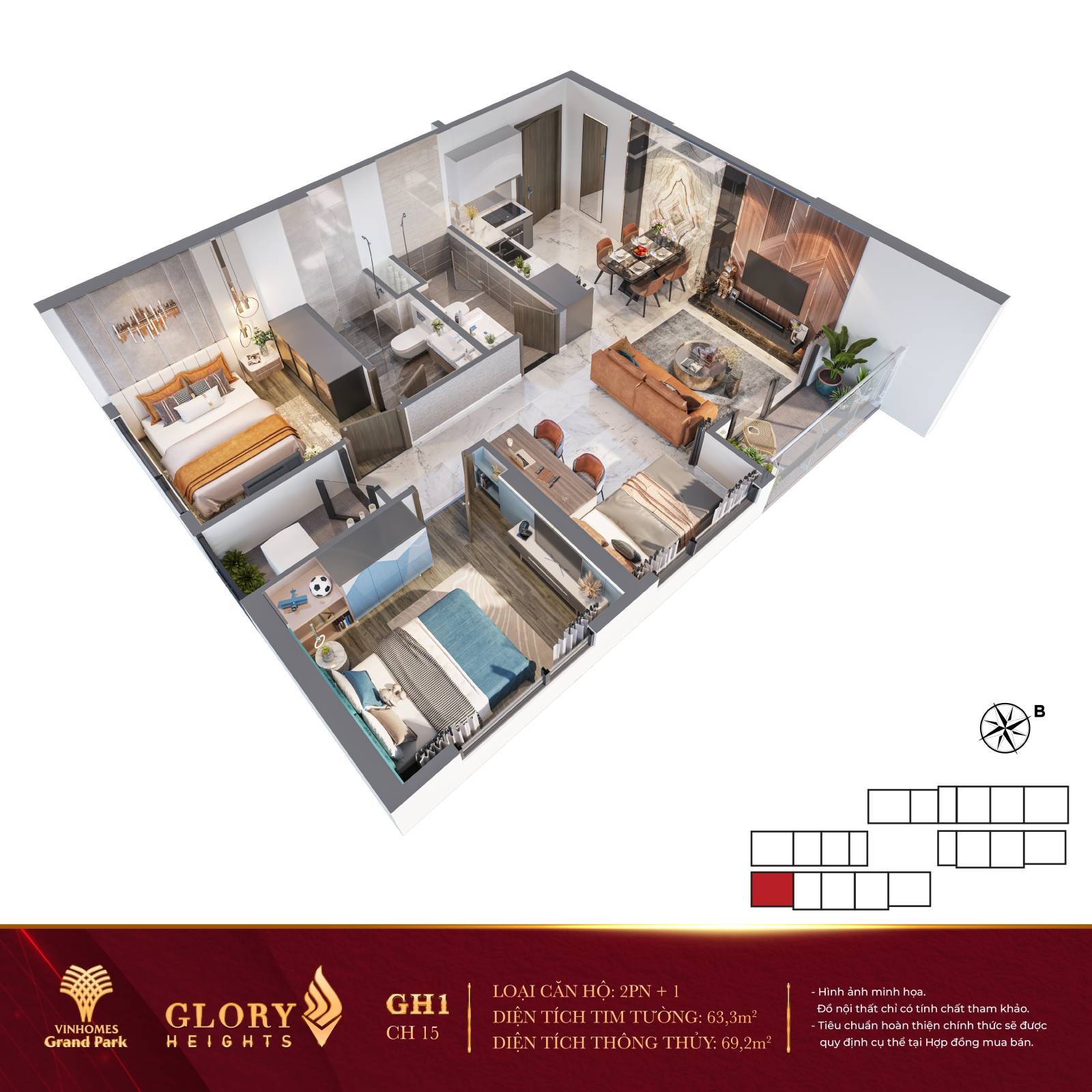 Glory Heights - Vinhomes Grand Park (Giá tốt nhất từ CĐT 04/2026)